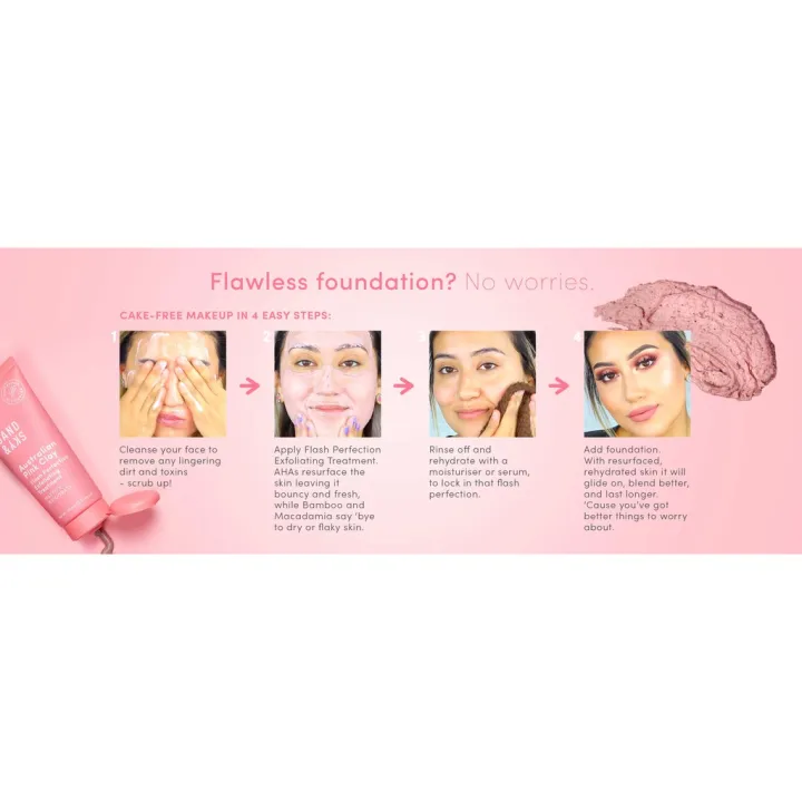 Sand & Sky Australian Pink Clay Exfoliating Treatment | Lazada PH