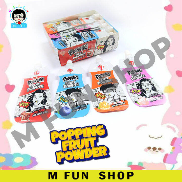 *Viral TikTok* 30Pcs Popping Candy Popping Fruit Powder Cola / Orange ...