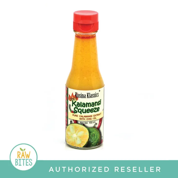 Kusina Klassics Spicy Calamansi Squeeze 150mL, Kalamansi Concentrate ...
