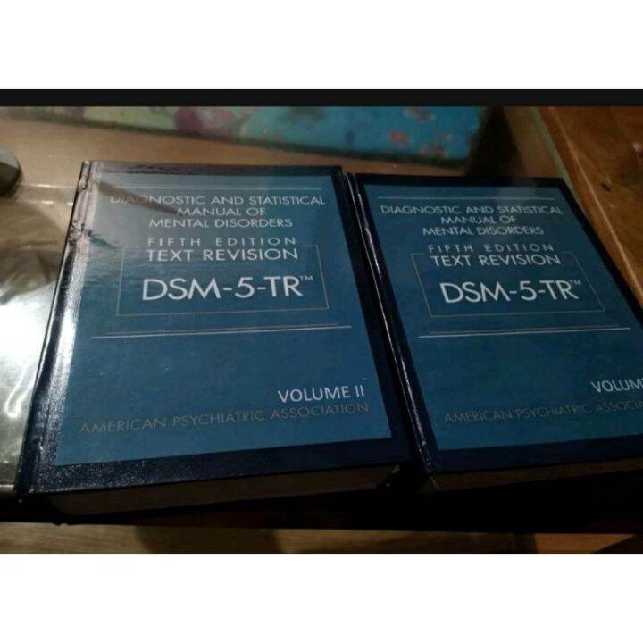Medical Books DSM-5-TR Diagnostic and Statistical Manual ofMental ...
