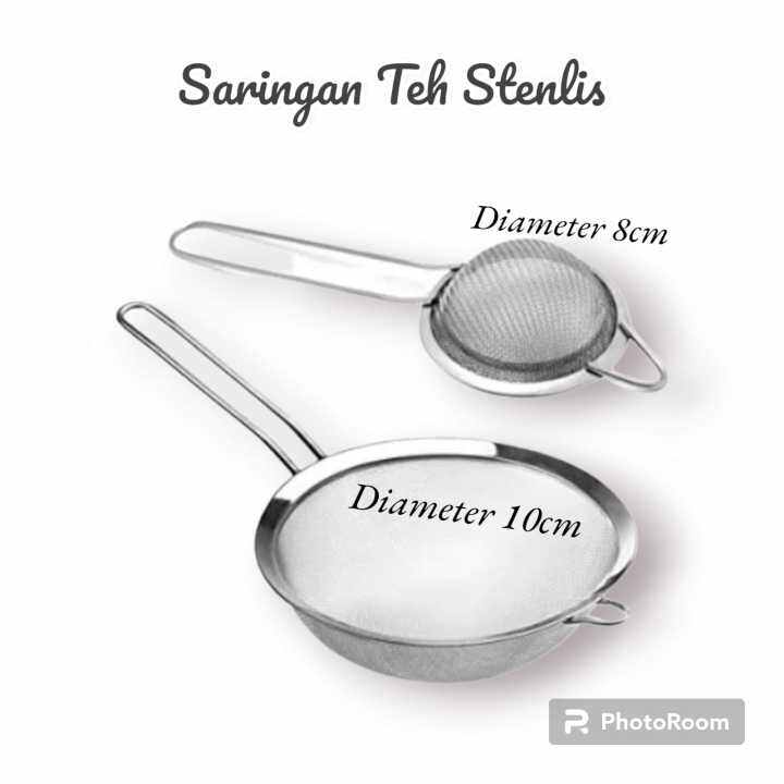Saringan Teh Saringan Sebaguna bisa untuk apa saja Berbahan Stenlis ...