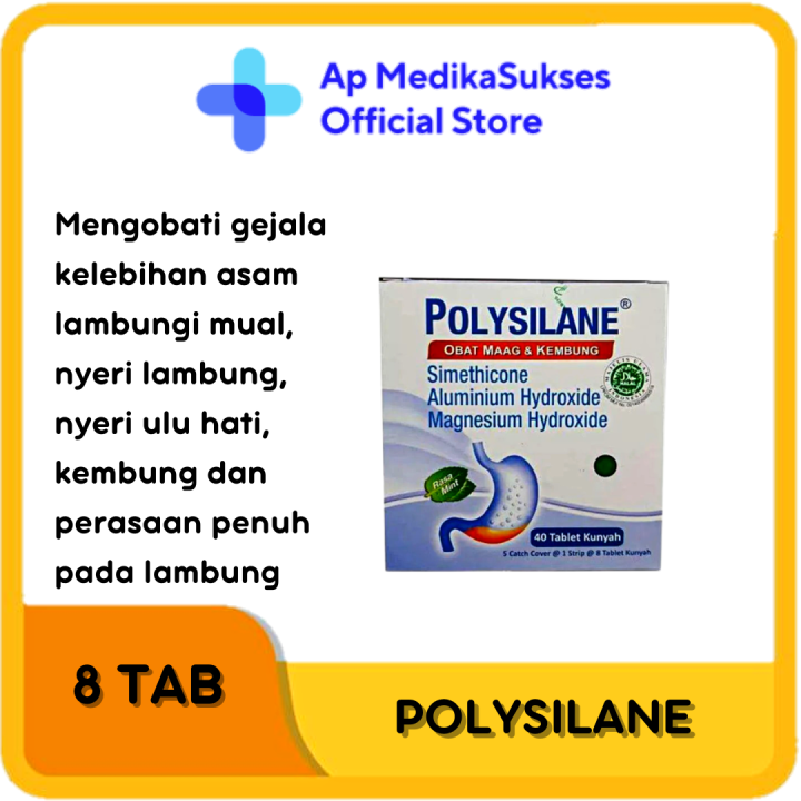 Polysilane 8 Tablet | Lazada Indonesia