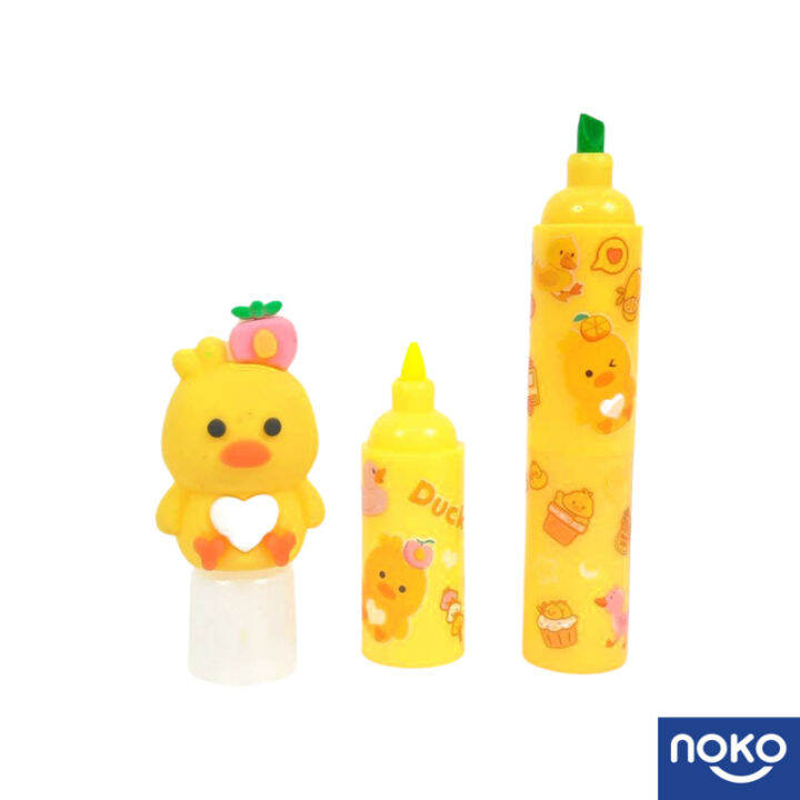 Stackable Cute Highlighter Pen 5 Colors School Office Stationery Kids ...