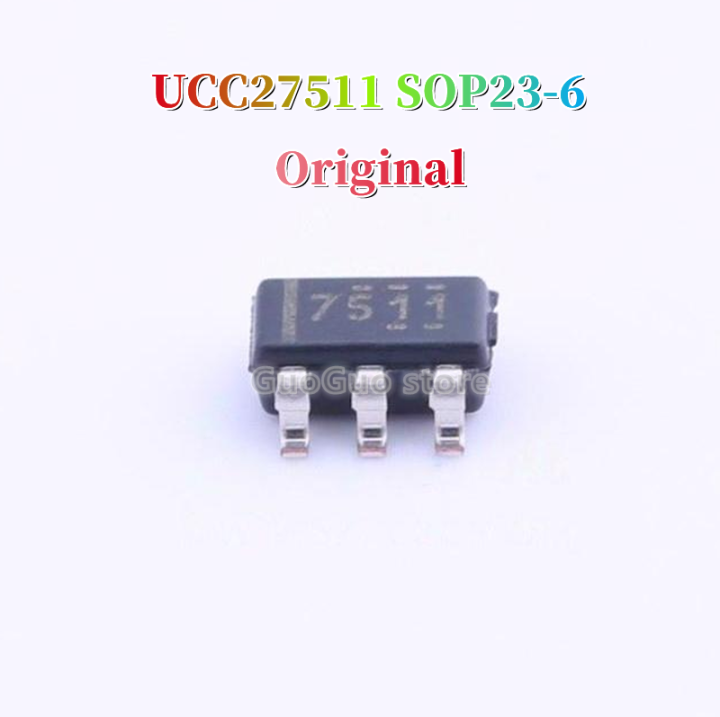 1pcs Original UCC27511 UCC27511DBVR 7511 SOT-23-6 gate driver IGBT chip ...