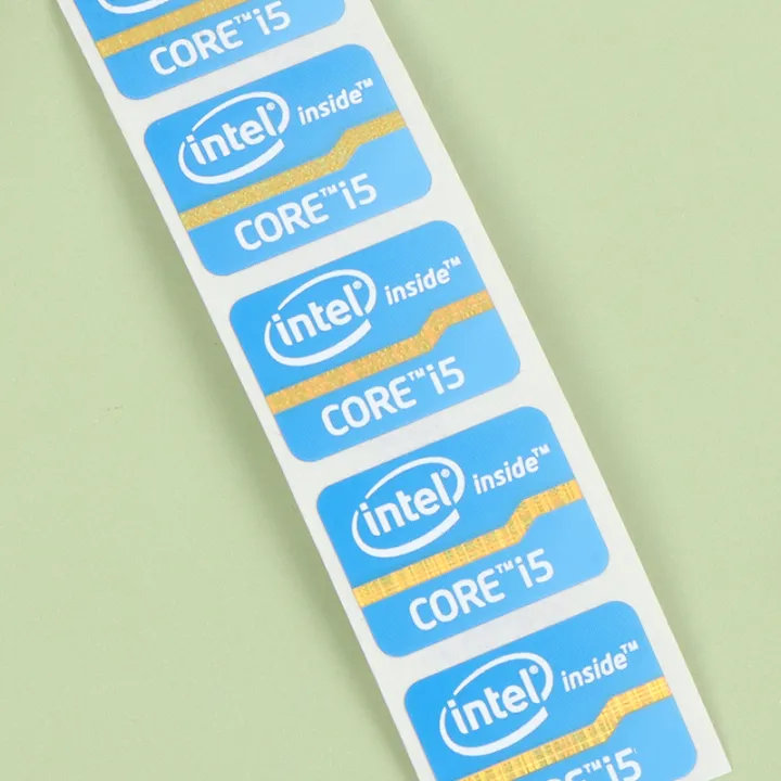 rjnfwlee Ultrabook Performance Label Sticker Laptop Logo Sticker Intel ...