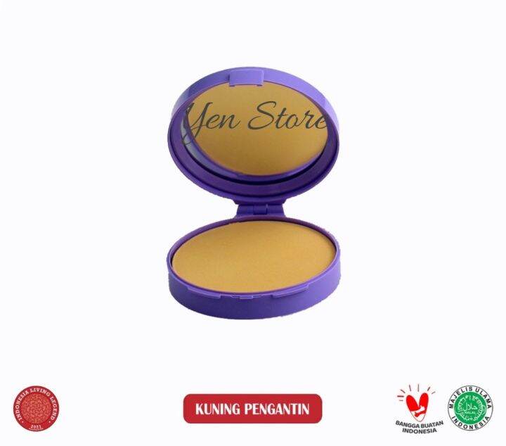 Bedak Viva Compact Powder Lilac Kuning Pengantin 19g | Lazada Indonesia