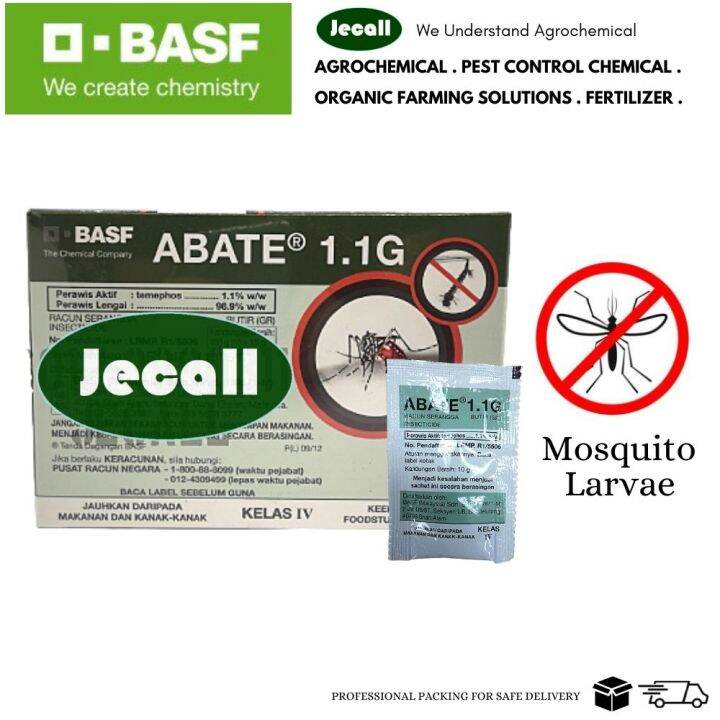 BASF Abate® 1.1G Mosquito Larviciding 10x10G / Jentik-Jentik Nyamuk ...