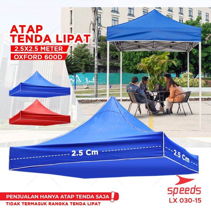 SPEEDS Terpal Tenda / Atap Tenda Lipat Tenda Jualan Tenda Bazar ATAP ...