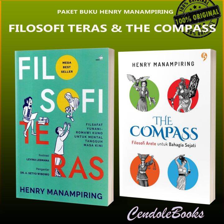 Paket Buku Henry Manampiring : Filosofi Teras dan The Compass | Lazada Indonesia