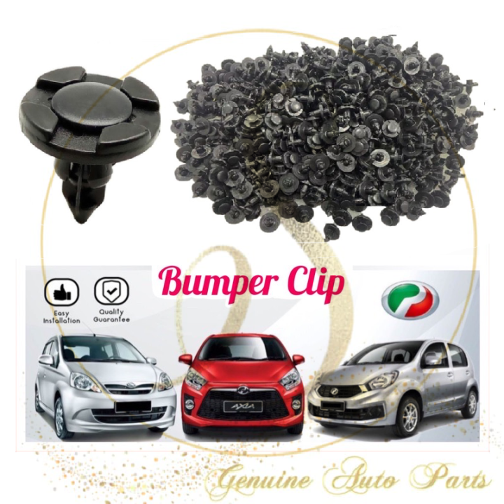 Perodua Myvi Viva Axia Fender Under Shield Clips car rivet bumper ...