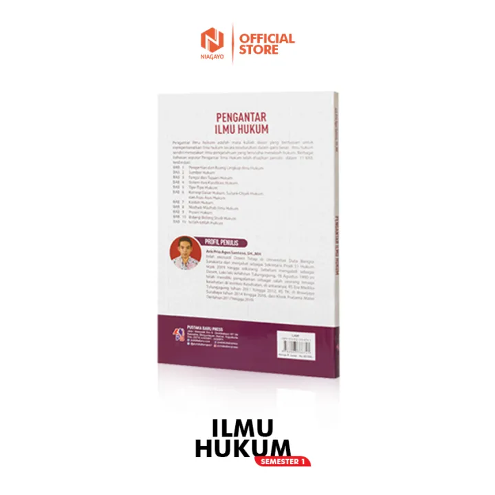 Buku Hukum Semester 1 Pengantar Ilmu Hukum | Lazada Indonesia