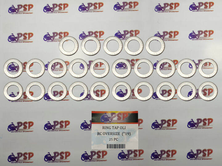 Ring Tap Oli RC Oversize "19 - Reng Aluminium 14mm (Harga Per Pak isi ...