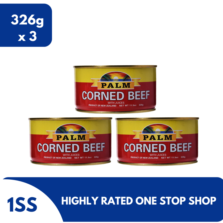Palm Triple Pack Corned Beef, 326g set of 3 | Lazada PH