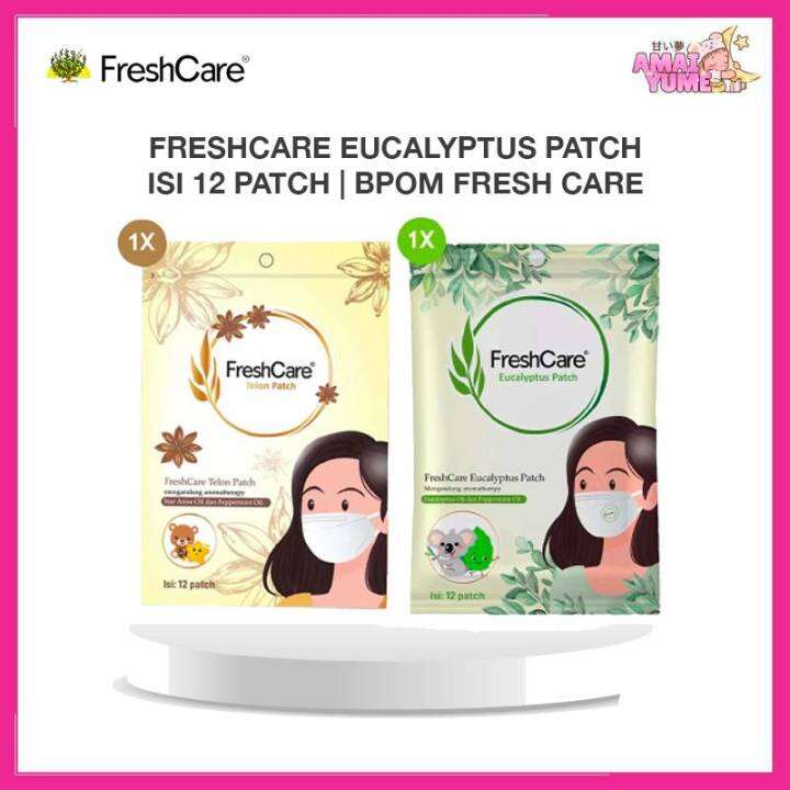 FRESHCARE Eucalyptus Patch | Isi 12 Patch | BPOM Fresh care | Lazada ...