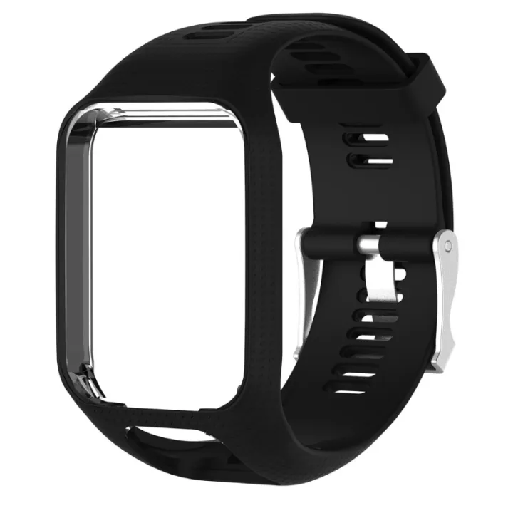 Silicone Replacement Wrist Band Strap For TomTom Runner 2 3 Spark 3 GPS ...