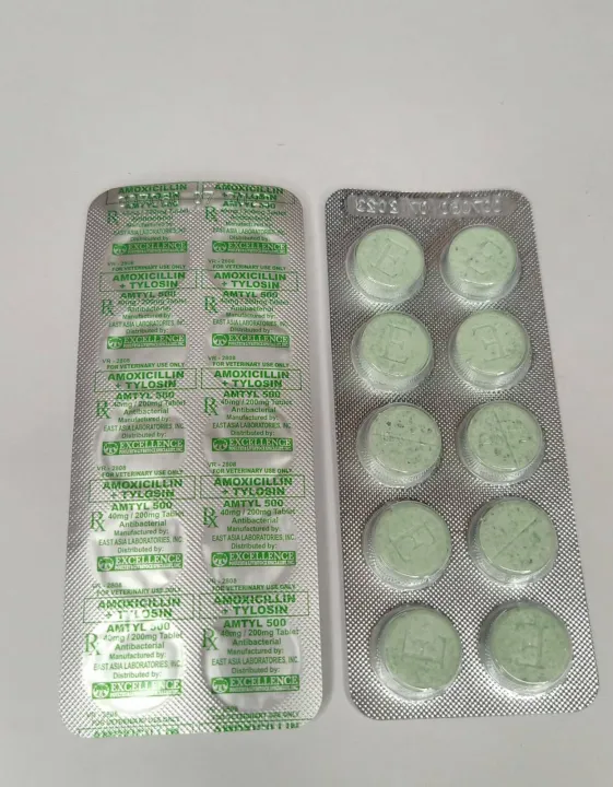 [AGRIVET] AMTYL 500 20pcs For Gamefowl/ Para sa panabong na manok/ For ...