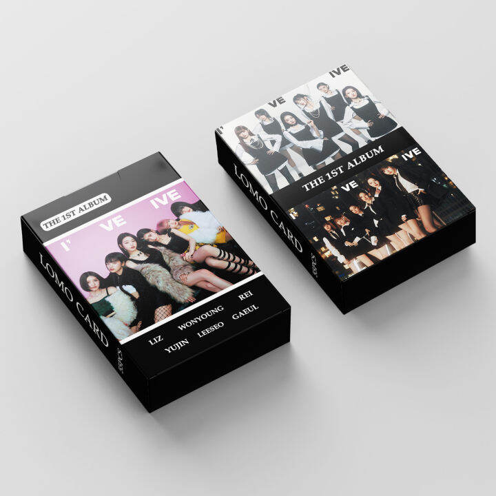 csbi 55Pcs/set Kpop IVE THE 1ST ALBUM I’VE IVE LOMO Cards Collective ...