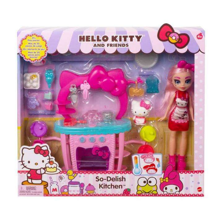 Hello Kitty ตุ๊กตาซานริโอ้กับชุดครัว รุ่น GWX05 | Lazada.co.th
