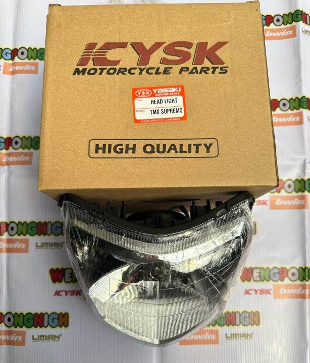 HEADLIGHT ASSY TMX SUPREMO WITH BULB AND HARNESS YSK BRAND | Lazada PH