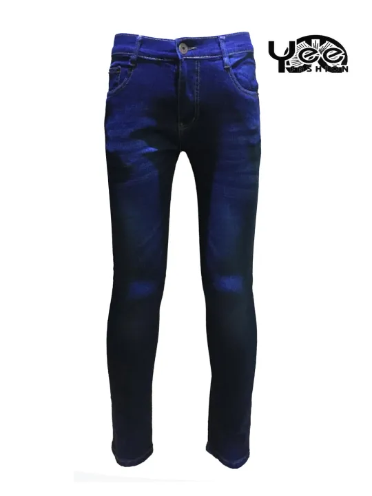 YEE MEN SKINNY COTTON STRETCH JEANS #8069 | Lazada PH