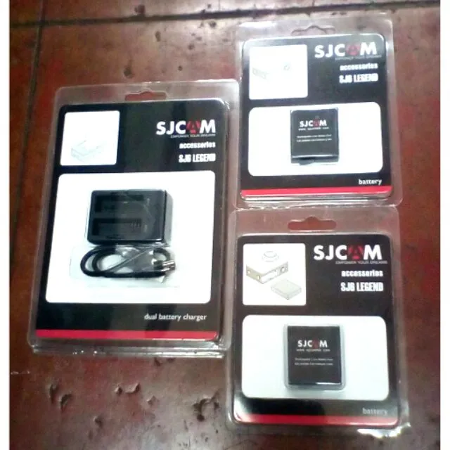 SJCAM SJ6 Legend 2 Battery with Dual Slot Charger | Lazada PH