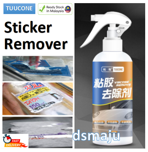 TUUCONE Sticker Remover Tape Sticker Cleaner Sticky Stain Cleaner ...