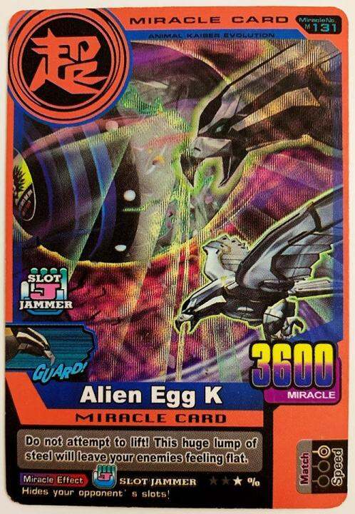 {Scannable} {Race} Animal Kaiser Alien Egg K | Lazada