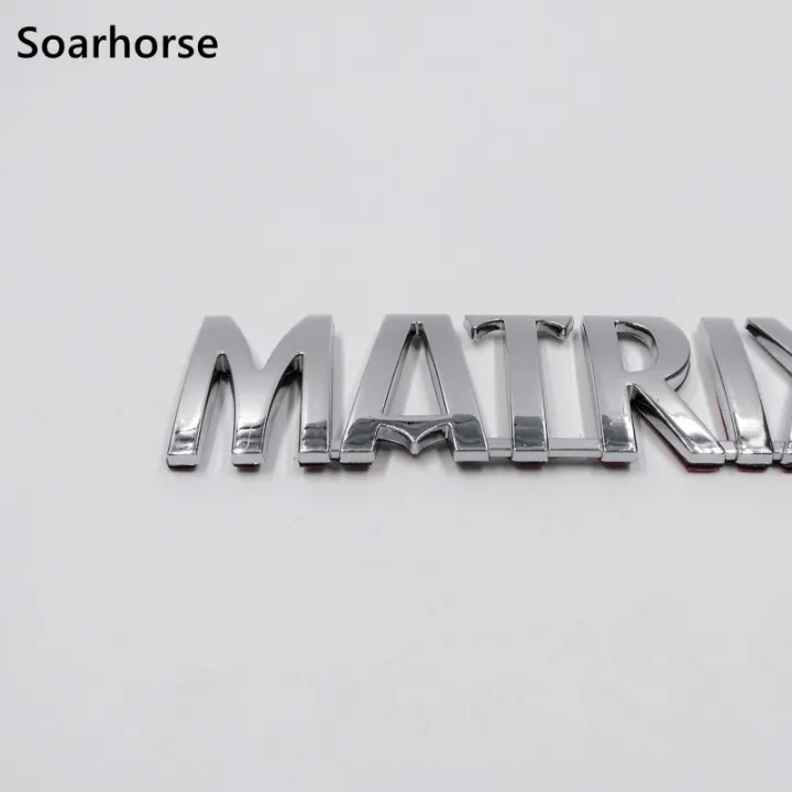 Car Styling For Hyundai Matrix 3D Letters Emblem Sticker | Lazada PH
