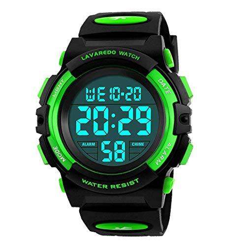 Kids Watch Boys Digital Watch Boys Sports Watch Outdoor Multifunctional ...