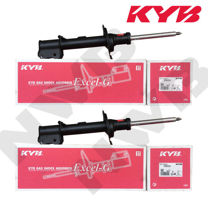 KYB 334333/334334 for Ford Escape 2.0, 3.0 2002-2004 Set of 2 Front Gas ...