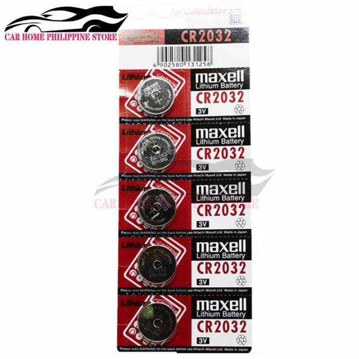 Sony AND MAXELL CR2032 cr2302 cr 2032 Button Lithium Battery CMOS ...