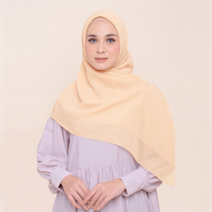 ZM Zaskia Mecca Feat Natasha Rizky-Hijab Syari Bellsa ชุดฤดูร้อนผ้าคลุม ...