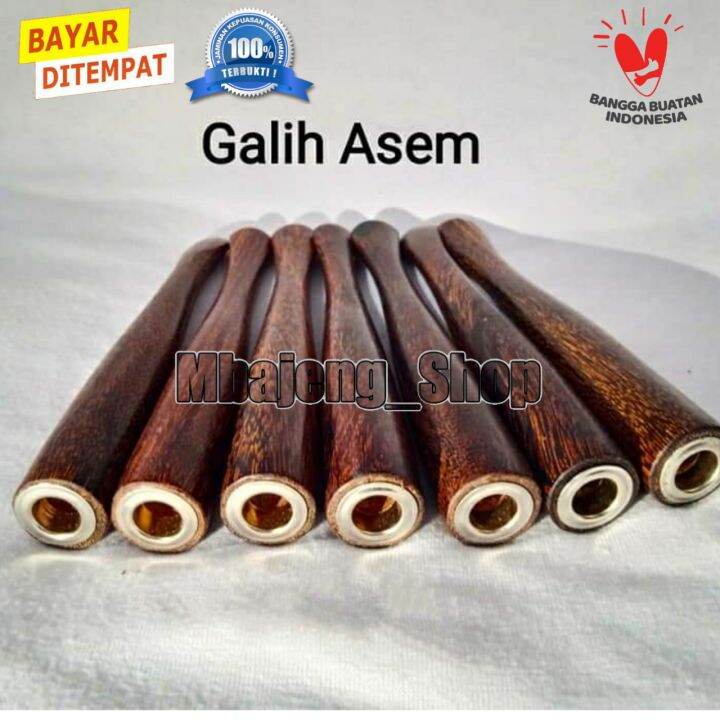 Pipa Kayu Galih Asem Asli Full Galih 12 Cm Elegan | Lazada Indonesia