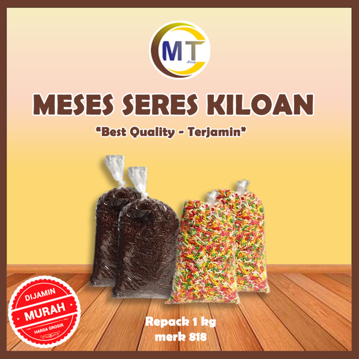 Meses Seres Repack Kiloan 818 | Meses Coklat 1 kg | Meses Pelangi 1 kg ...