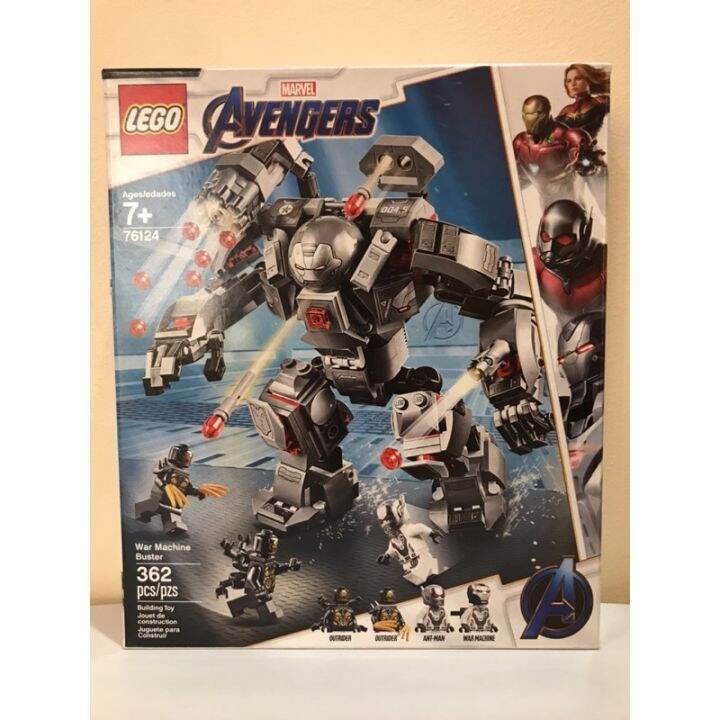 LEGO 76124 Marvel Avengers War Machine Busterurs | Lazada PH