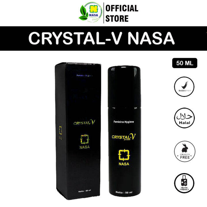cristal v nasa spray original-cristal x nasa | Lazada Indonesia
