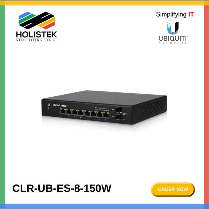 Clearance Sale: Ubiquiti Edge Switch Gigabit switch with (8) RJ45 ports ...