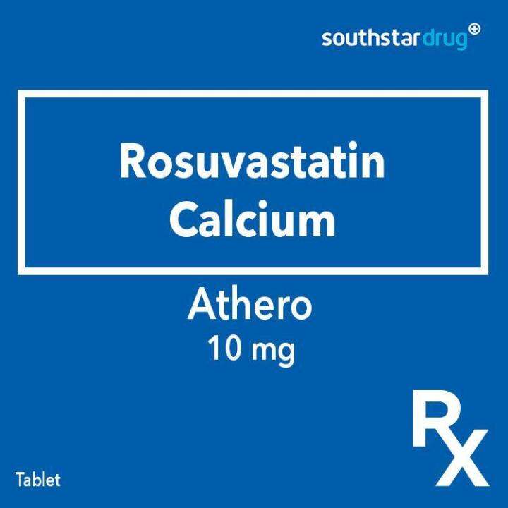 Rx: Athero 10mg Tablet | Lazada PH