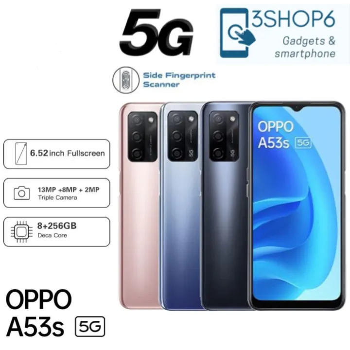 Oppo A57 RAM 4GB / 64GB Oppo A53 s 5G RAM 8GB/ 256GB 6.52 inch ...