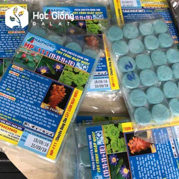 Phân bón dinh dưỡng cho cây ngập nước, phân sen súng 24 viên | Lazada.vn