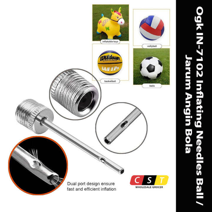 OGK IN-7102 Inflating Needles Ball / Jarum Angin Bola | Lazada