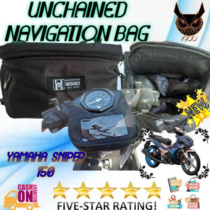 AKKI YAMAHA SNIPER 150 UNCHAINED original GPS NAVIGATOR BAG,ANTI ...