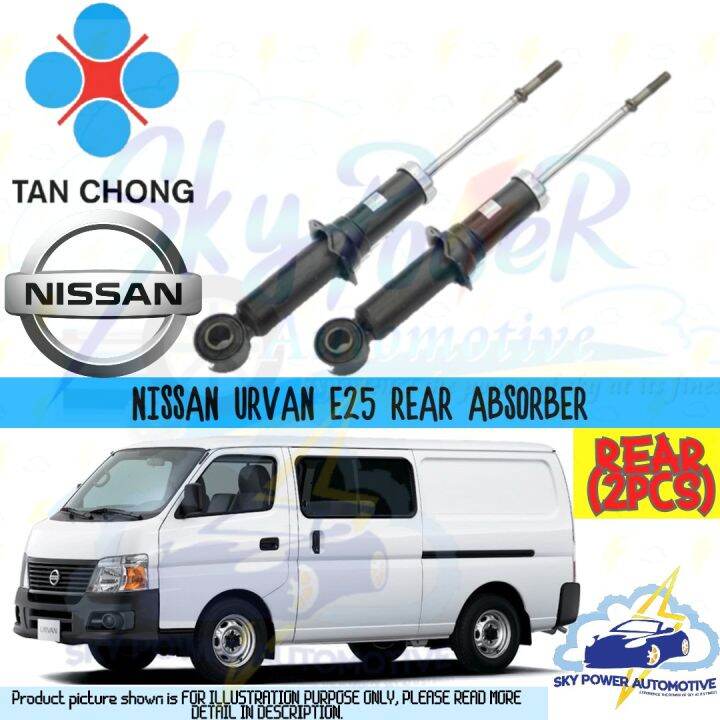 NISSAN URVAN E25 100% TAN CHONG ORIGINAL (GENUINE) SHOCK ABSORBER (REAR 2PCS) | Lazada