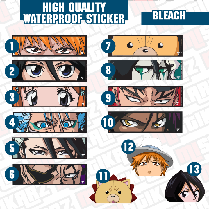 BLEACH - Waterproof Sticker | Lazada PH