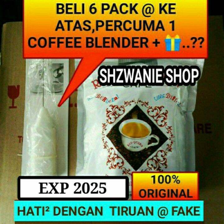 kopi.Kopi segera ORIGINAL RED GUARA CAFE DCL | Lazada