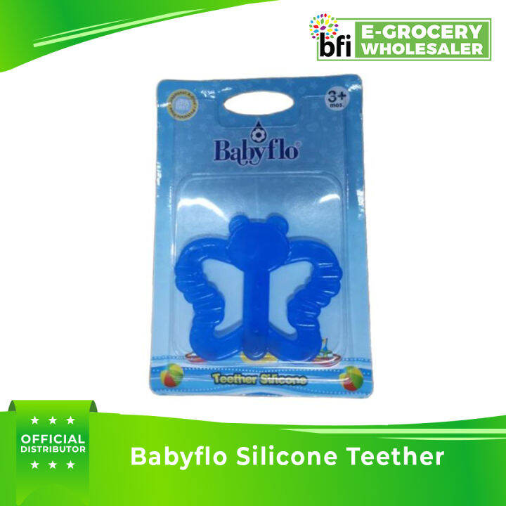 BFI Babyflo Silicone Teether [RANDOM DESIGN] | Lazada PH