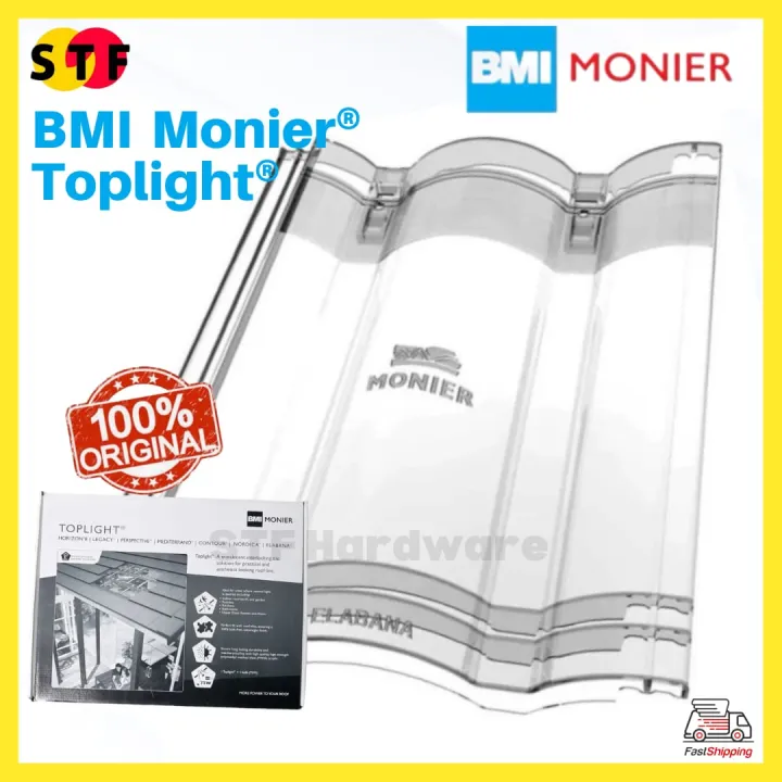 MONIER Elabana Toplight Roofing Tiles Transparent Roof Tiles Clear Roof ...