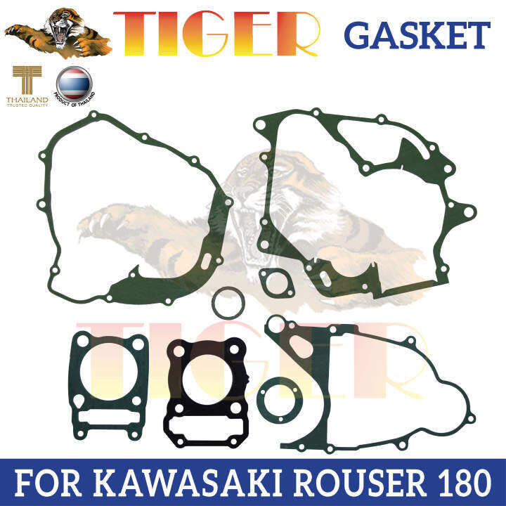 ROUSER 180 Tiger Motorcycle Complete Engine Overhauling Gasket Set (100 ...