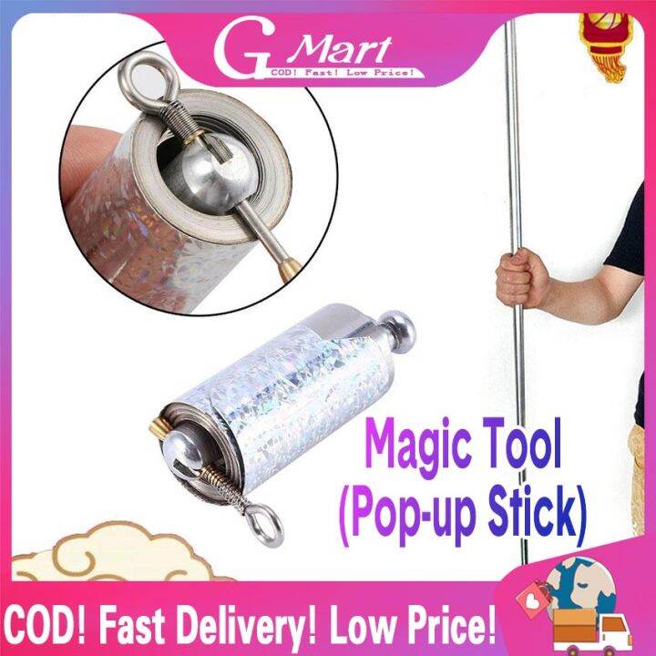 1.1m Magic Tool Pop-up Stick Prop Stick Spring Stick Steel Rrod Golden ...