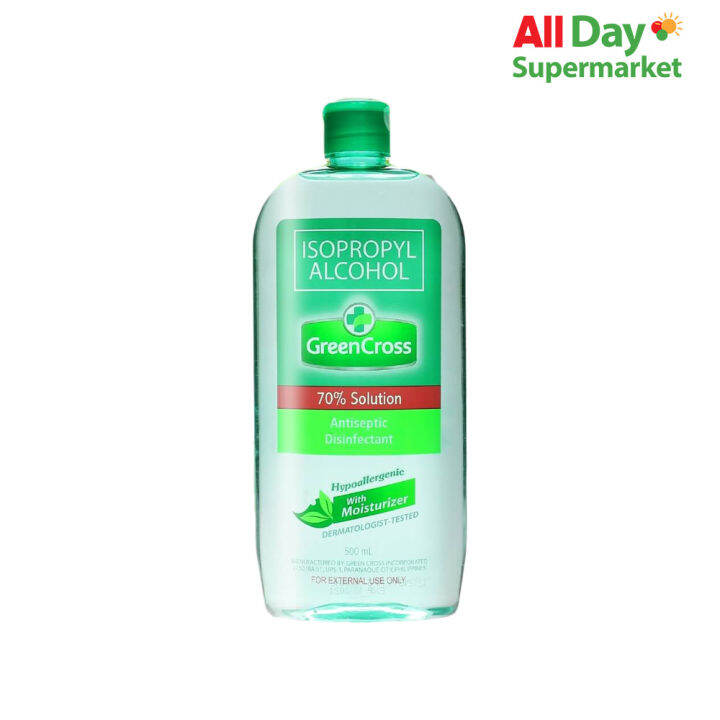 Green Cross Alcohol 70% With Moisturizer 500Ml | Lazada PH